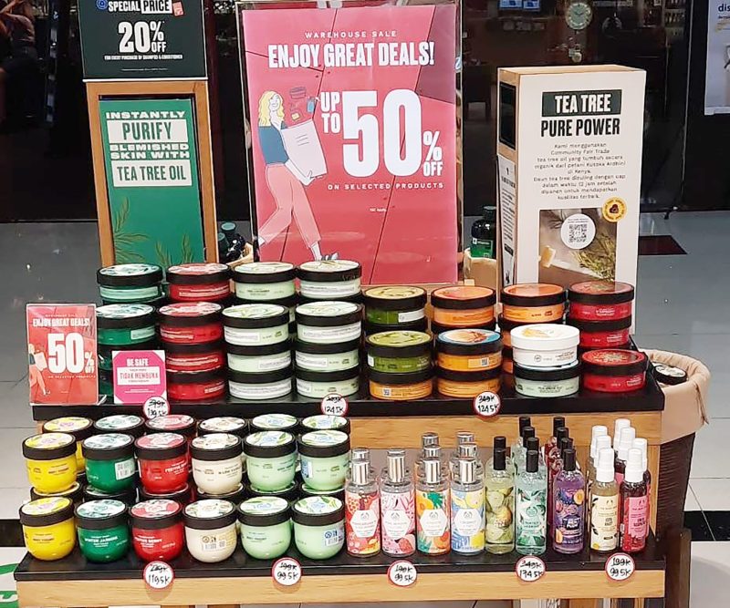 Promo di The Body Shop Diskon Spesial Awal Bulan - Metropolis