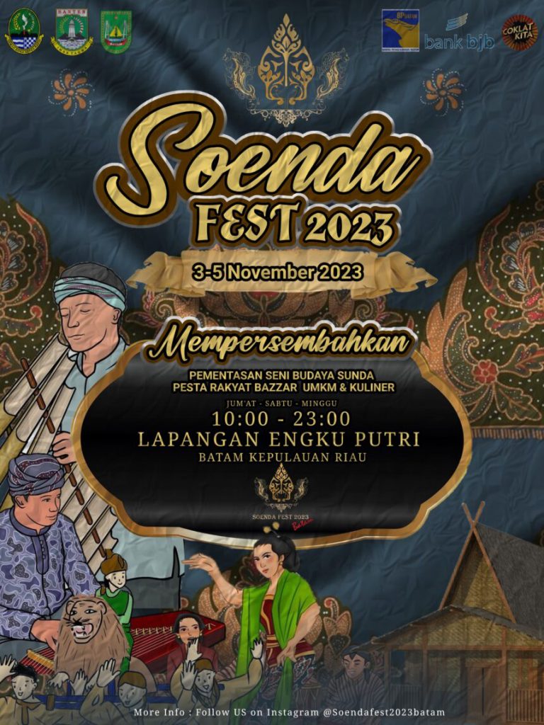 Soenda Fest 2023, Pesta Rakyat Warga Sunda Akan Digelar di Lapangan Engku Putri - Metropolis