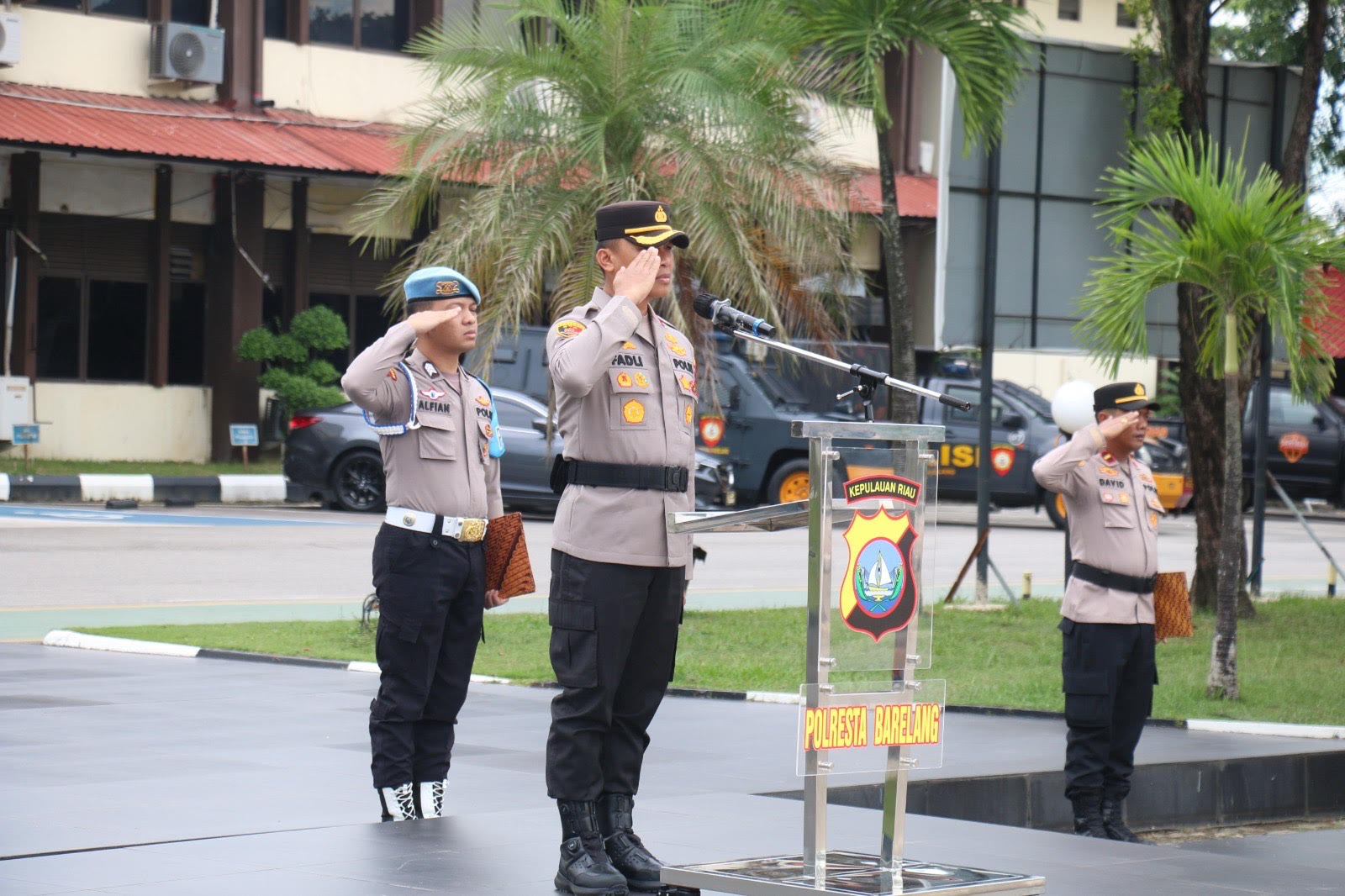 Harkitnas di Polresta Barelang, Wakapolresta: Tumbuhkan Rasa Cinta ...