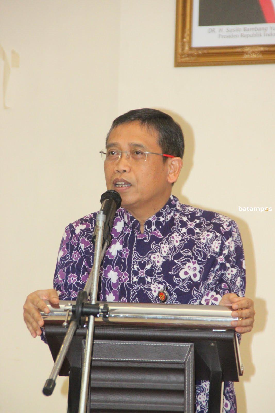 DR Ir Priyono Eko Sanyoto DEA, Direktur Politeknik Negeri Batam ...