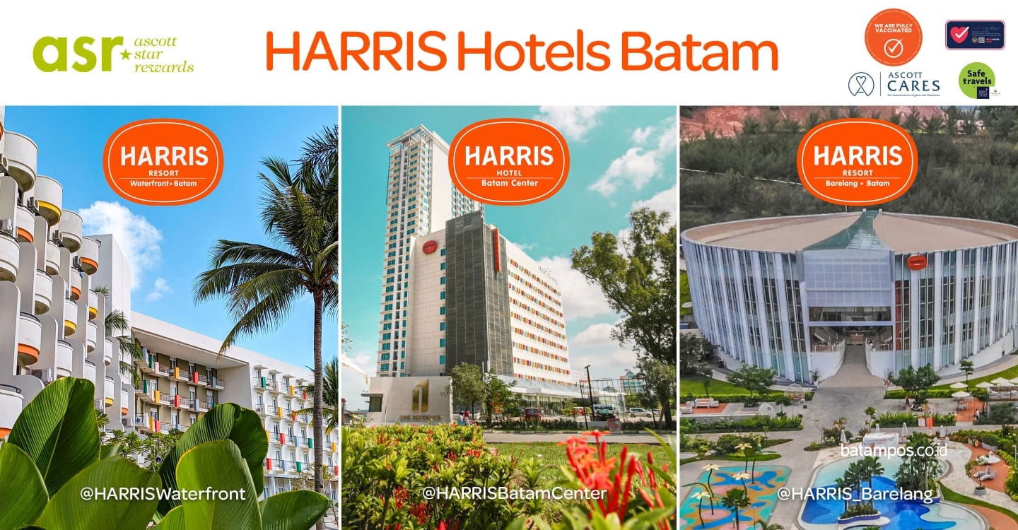 Mau Menginap 2 Malam Tapi Hanya Bayar 1 Malam di 3 Harris Hotels Batam ...