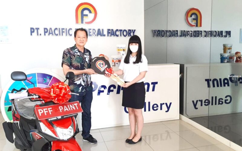 Nasya Kembali Dapat Hadiah dari PFF Paint, Dulu Dapat Mobil, Sekarang ...