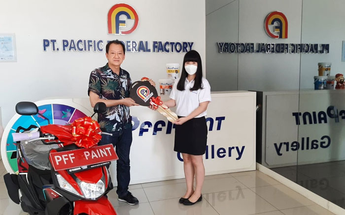 Warga Tanjung Pinang Kembali Dapat Motor dari PFF PAINT - Metropolis