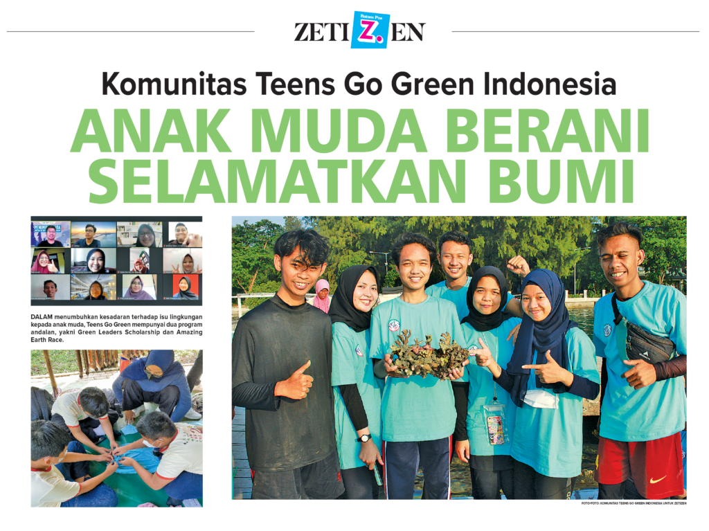 Komunitas Teens Go Green Indonesia - Anak Mudah Berani Selamatkan Bumi ...