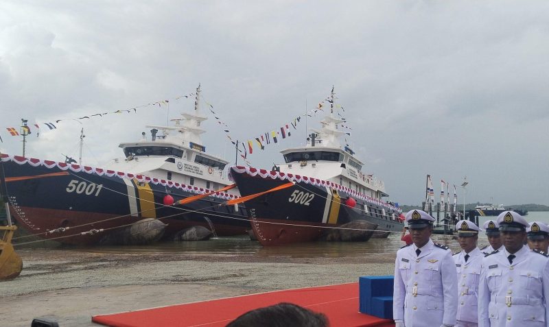 KKP Luncurkan 2 Kapal Pengawas Baru Berkecepatan Tinggi di Batam ...